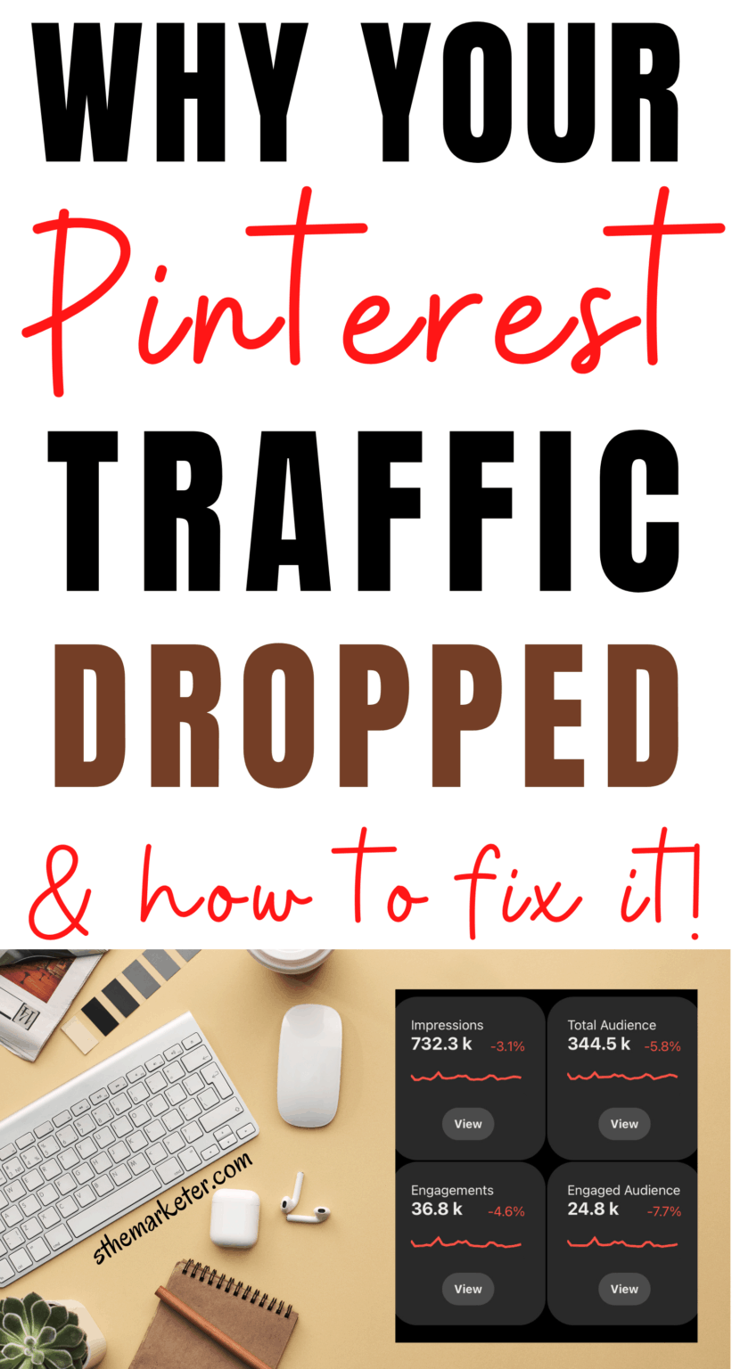 10 Reasons Why Your Pinterest Traffic Dropped And How To Fix It